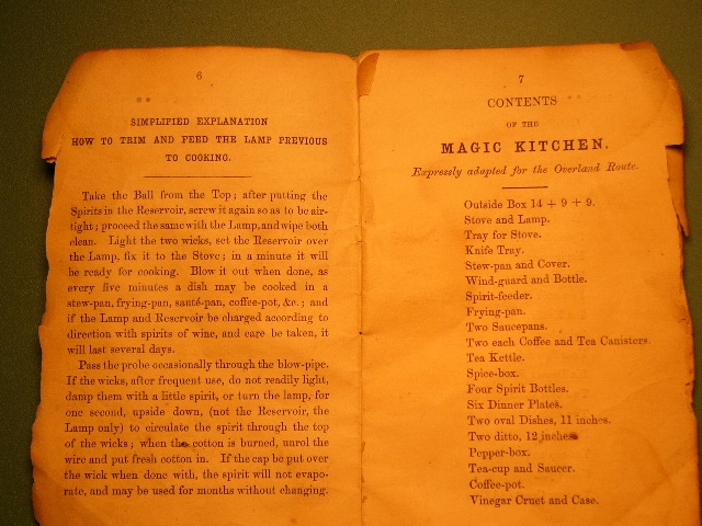 Alexis Soyer | Soyer’s Magic Stove or his Lilliputian Apparatus.